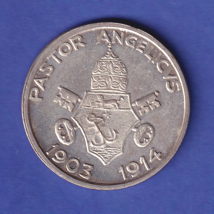 Medaille Papst Pius X. Pastor Angelicus · Tilman Dohren Philatelie