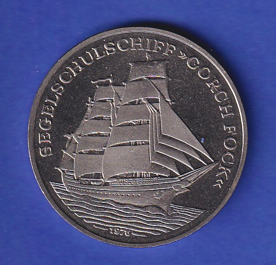 Medaille 1976 Seefahrt ist Not Segelschulschiff Gorch Fock · Tilman ...
