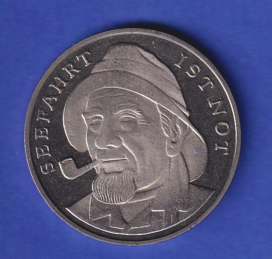 Medaille 1976 Seefahrt ist Not Segelschulschiff Gorch Fock · Tilman ...