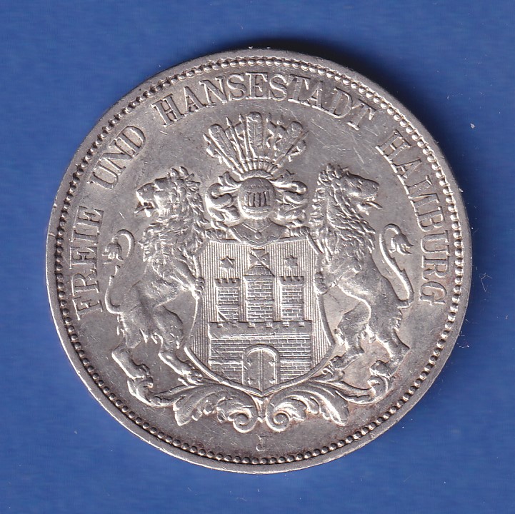 Dt. Kaiserreich Hamburg Silbermünze Stadtwappen 5 Mark 1913 J · Tilman ... Dt. Kaiserreich Hamburg Silbermünze Stadtwappen 5 Mark 1913 J · Tilman ...